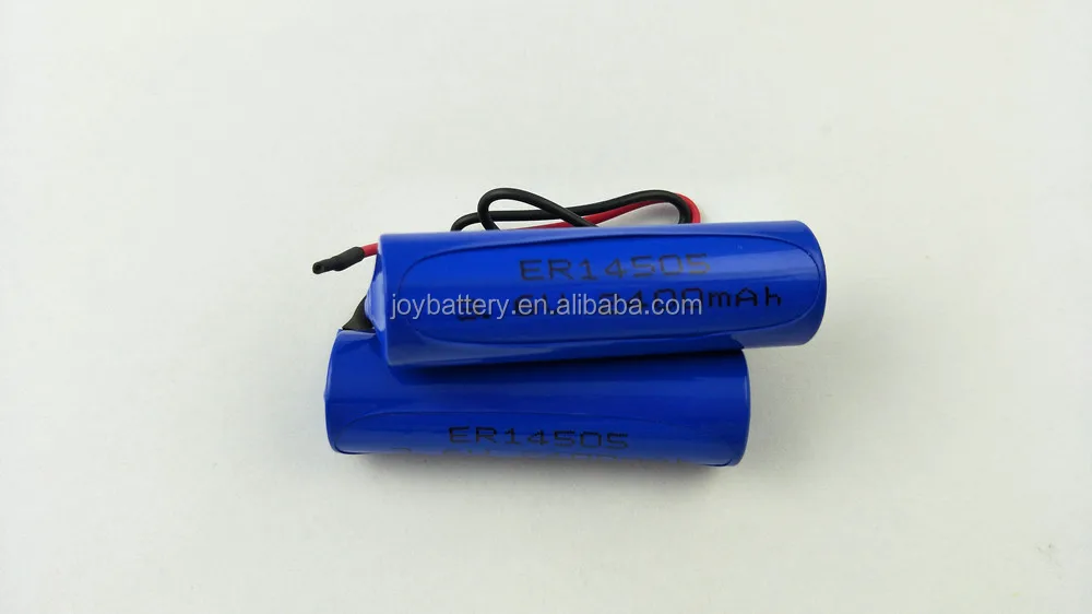High Capacity Primary Lithium Thionyl Chloride Lisocl2 Battery Er14505 ...