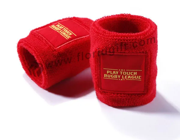 Polyester Material Sweatband Embroidered Wrist Sweatbands Head ...