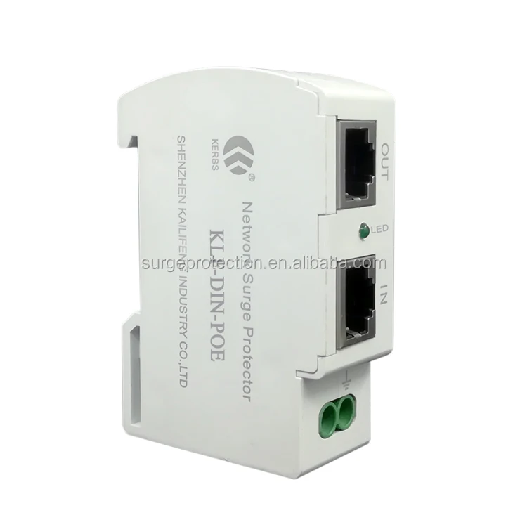 Ce Ethernet Gigabit Outdoor Rj45 Poe Surge Protective Device Ip68 Spd ...