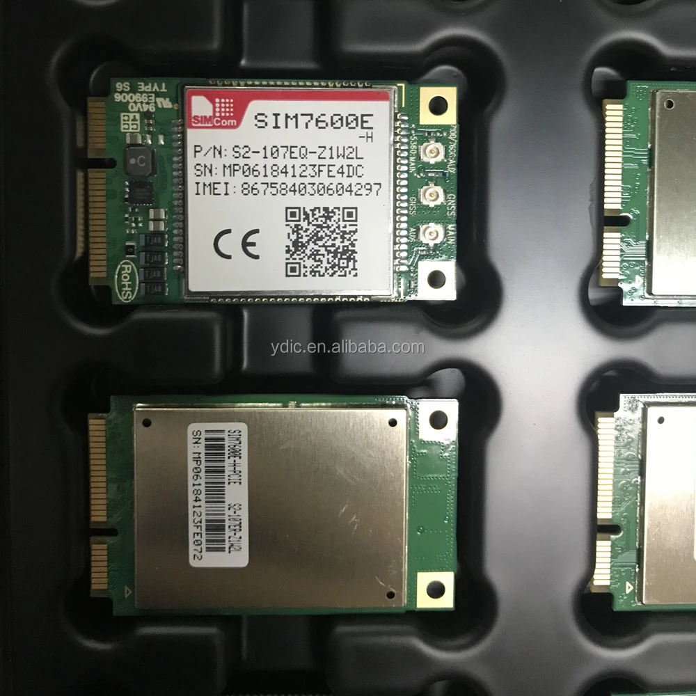 SIMCOM SIM7600E MINI Pcie LTE Module - Multi Band CAT4