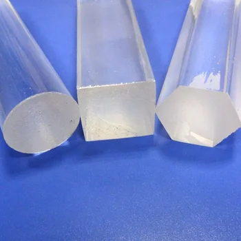 Clear Color Delrin Rod Square Acrylic Plastic Rod - Buy Color Square ...