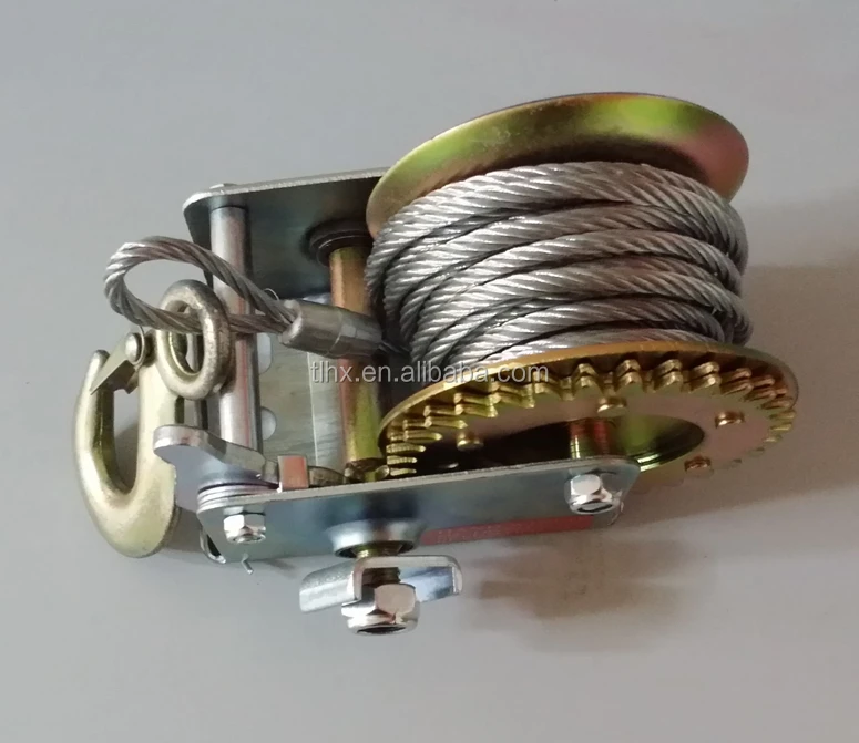800lb 1000lbs Pulling Tool Manual Small Cable Winch - Buy Small Cable ...
