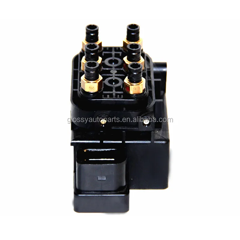 Glossy Air Suspension Solenoid Valve Block For Por-sche Caye-nne 2011 ...