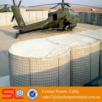 Hesco Container/hesco Barrier/hesco Fence For Military - Buy Hesco ...