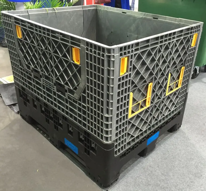 Plastic Shipping Box/hdpe Plastic Box/plastic Car Parts Stacking ...