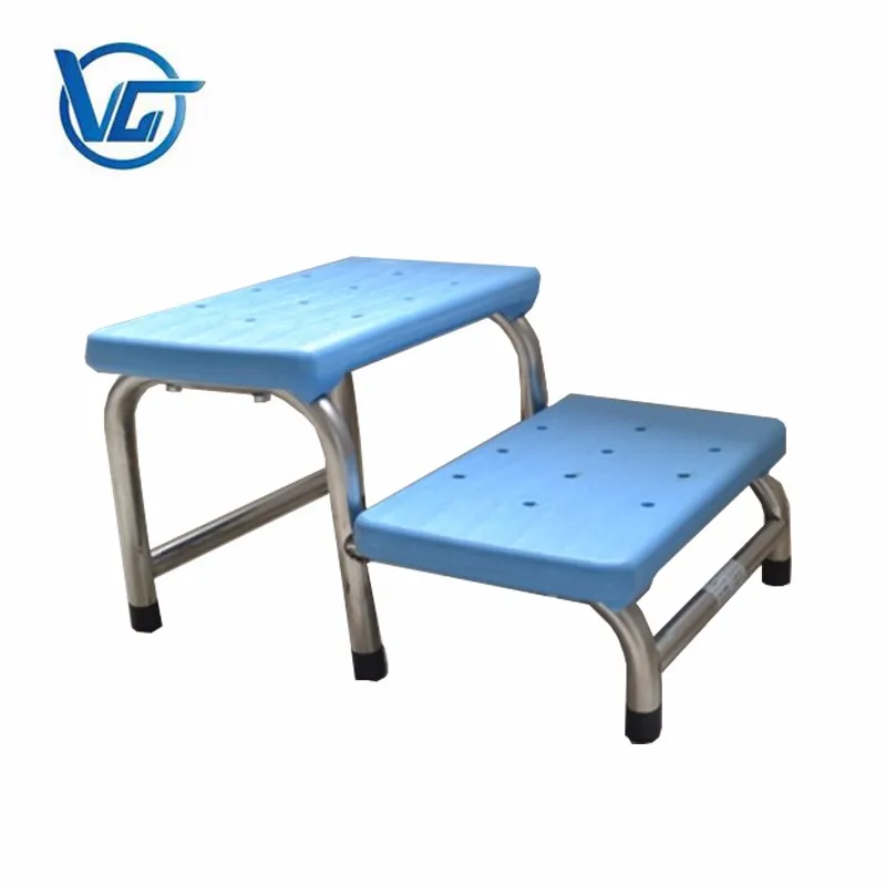 Hospital Step Stool Two Layers Patient Portable Footrest - Buy Step ...