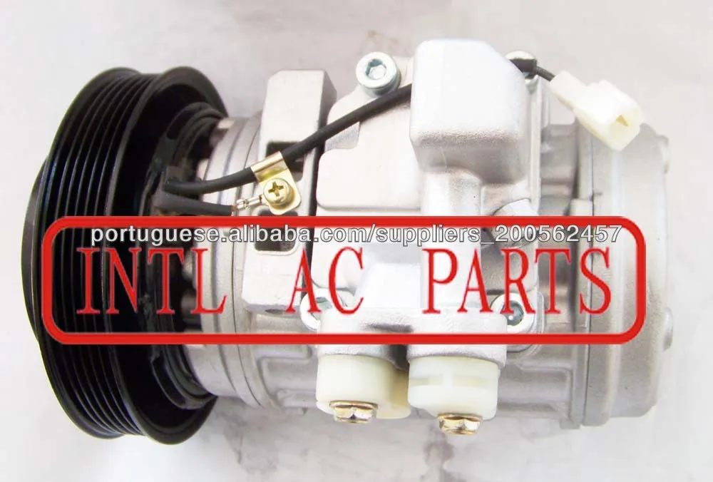 Denso 10p15 Toyota Corolla 2003>2008 Compressor Ar Condicionado Corolla ...