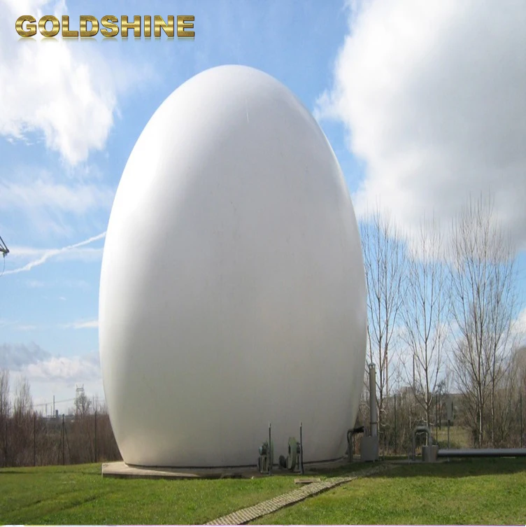 Methane Bag Biogas Balloon Double Membrane Gas Storage - Buy Double ...