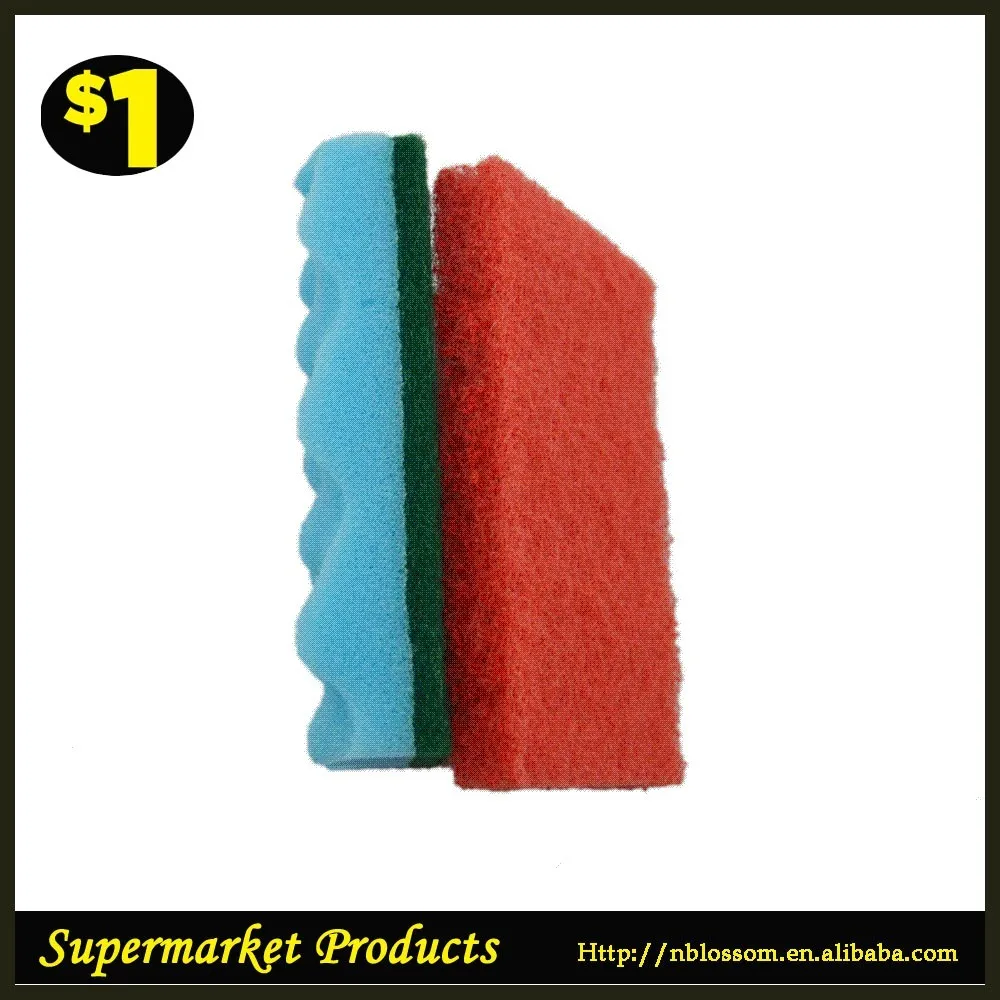Colorful High Quality Sponge Iron Price Kitchen Colorful Scrub Sponge ...
