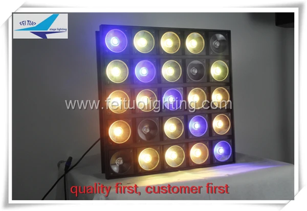 DMX 5x5 Led Audience Blinders - High Quality Light Panels