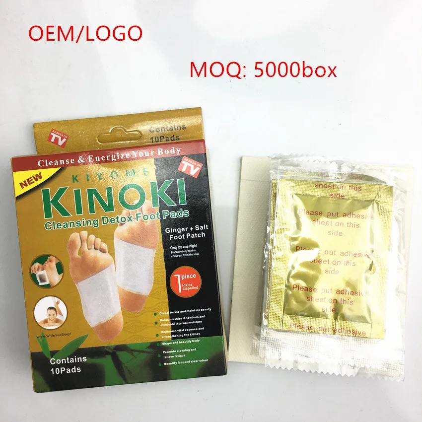 100% Natural Kinoki Foot Pad With Medicine Adhesive - Buy Kinoki Foot ...