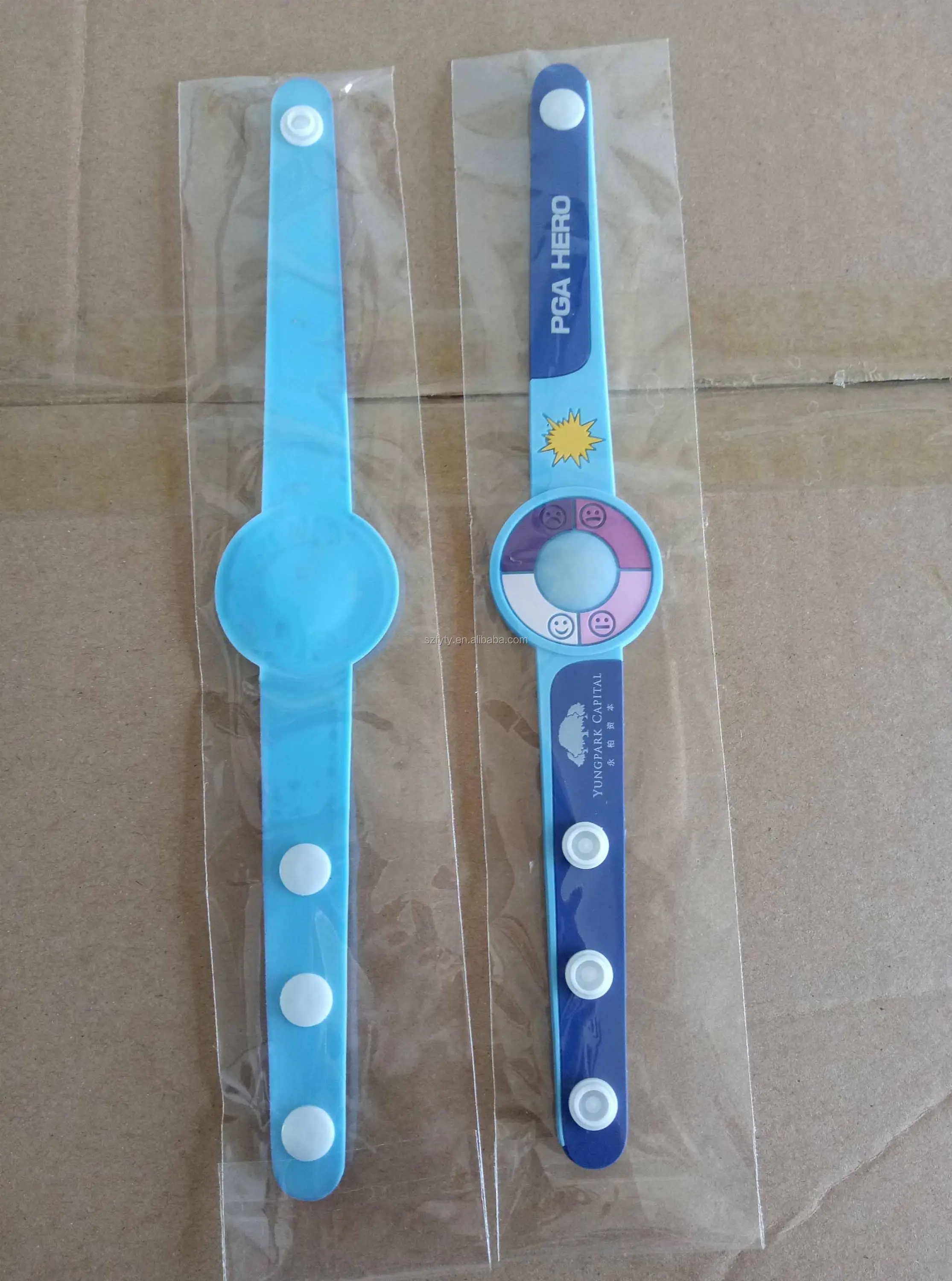 Ultraviolet UV Bracelet UV Detector - Color Changing Silicone Design ...