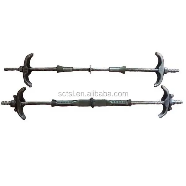 Build Concrete Formwork Screw Thread Water Stop Tie Rod With Wing Nut ...