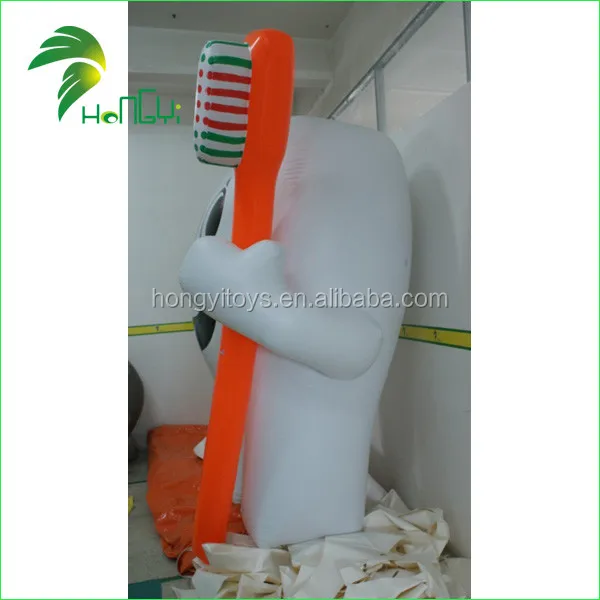 Customized Advertising Self Inflating Giant Tooth Shape Helium Balloon ...