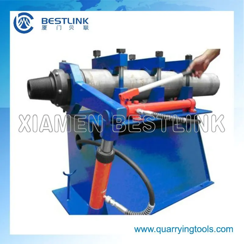 HYDRAULIC BREAKOUT BENCH for DISASSEMBLING DTH HAMMERS
