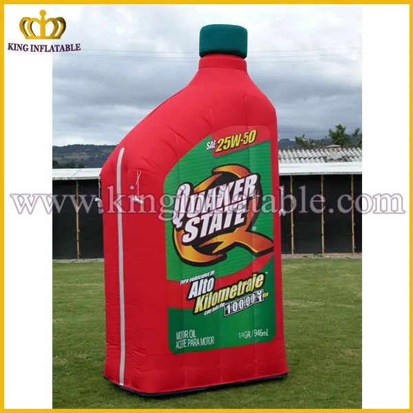 Giant Inflatable Model Inflatable Lubricating Oil Bottle Advertising ...