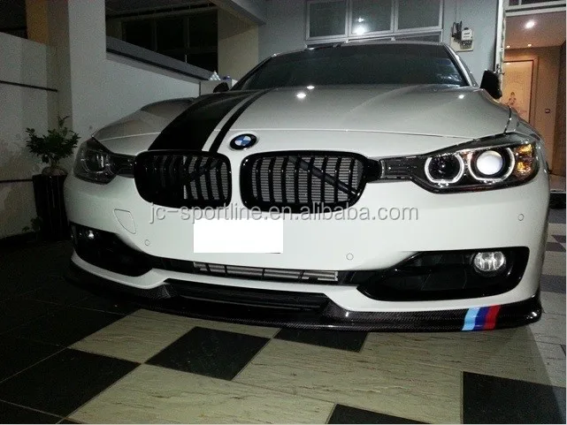 JC Sportline F30 Front Spoiler - Carbon Fiber for BMW 3 Series