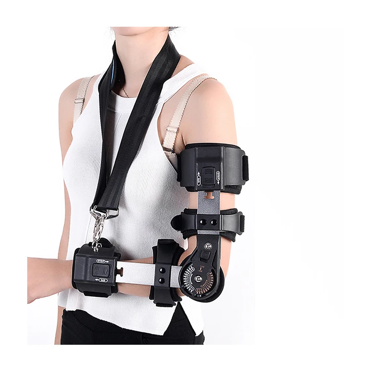 ROM Adjustable Elbow Joint Fixation with Movable Arm Regulator for ...