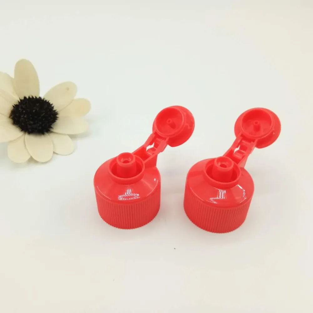 The 18mm 20mm 24mm 28mm Red Plastic Flip Top Cap| Alibaba.com