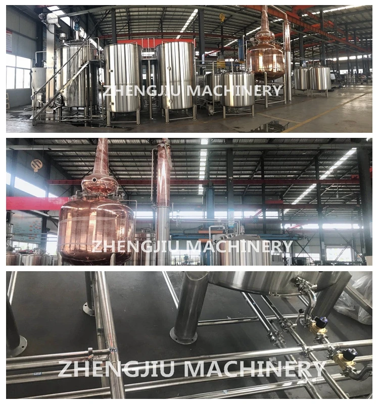 5000L Whisky Distiller System - Premium Alcohol Distillation Equipment