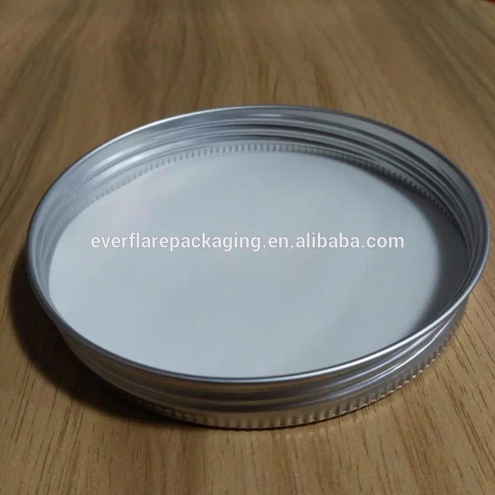 100mm Silver Metal Lids Screw Caps Aluminium Lids For Jar And Cans ...