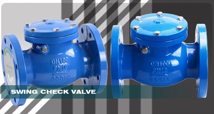 Forede Swing Check Valve - Vertical Installation for Water, Oil, Gas