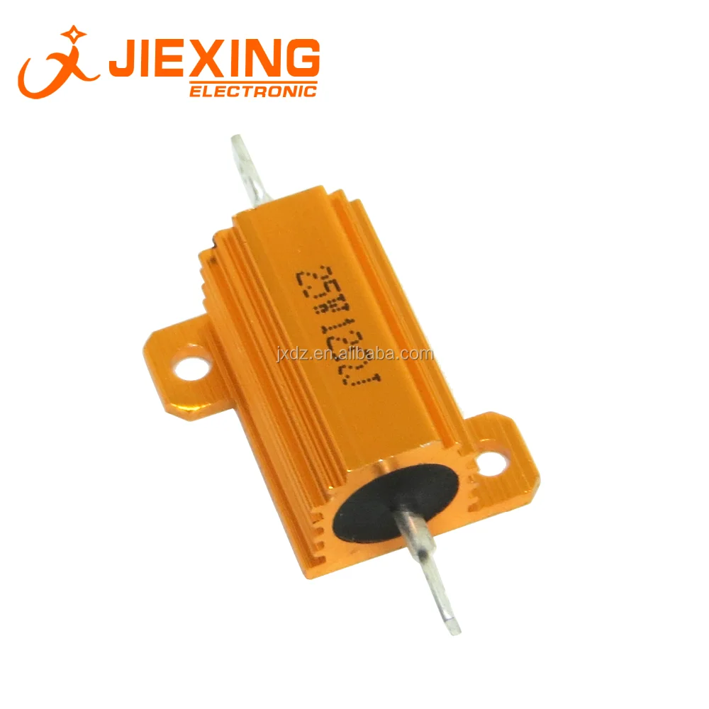 25W 12 OHM Aluminum Resistor RX24 - High Power Gold Resistor