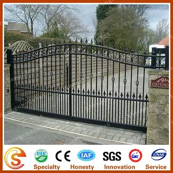 Spear Top Low Price Gates Design Used Wrought Iron Door Gates - Buy ...