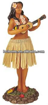 Resin Dashboard Hula Girl Figures - Buy Custom Hula Girl,Hula Girl ...
