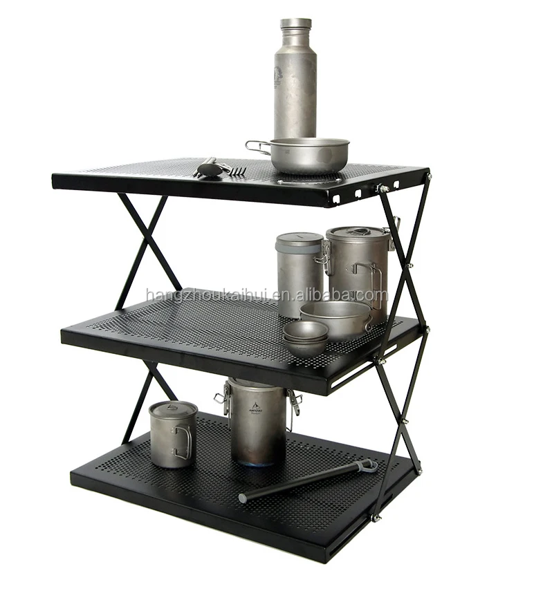 3 Story Folding Camping Table Picnic Folding Table - Buy Folding ...