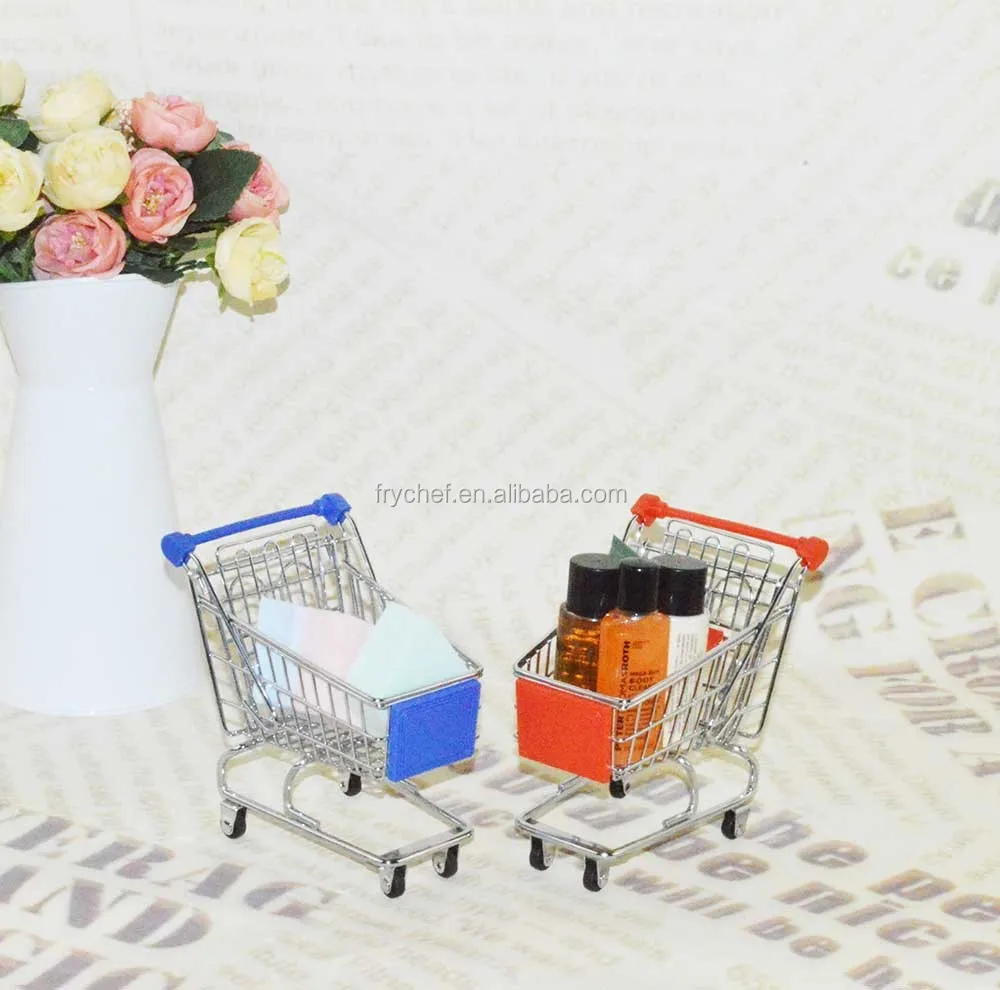 Gift Item Mini Supermarket Trolley Cart Small Shopping Basket For Sales ...
