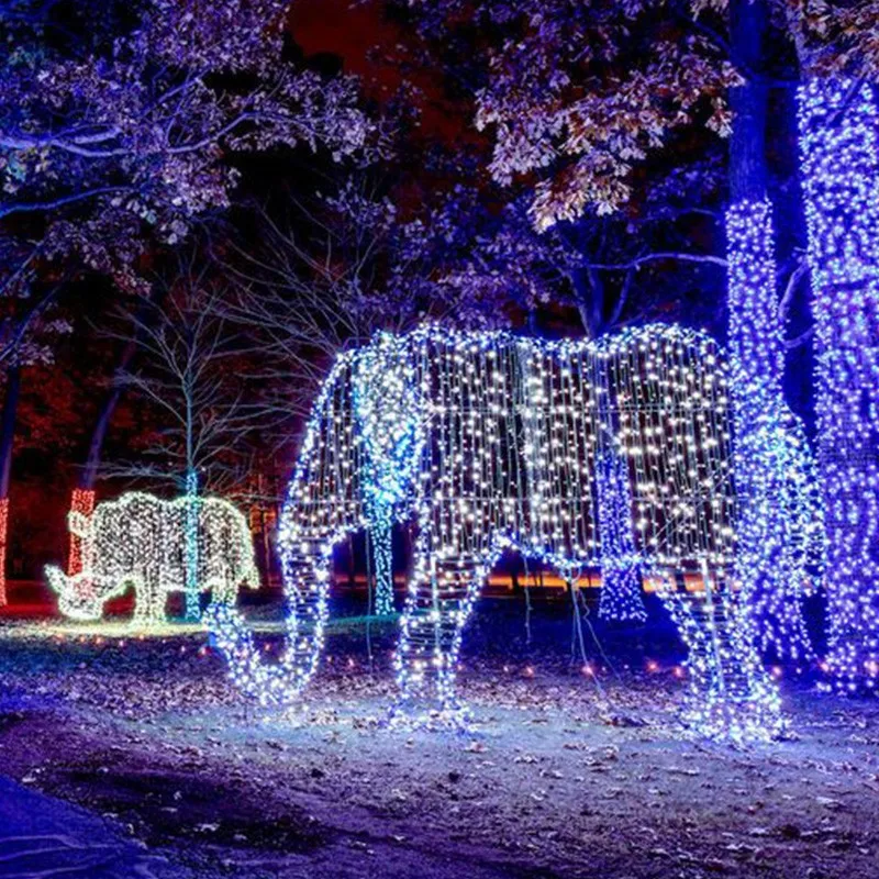 Outdoor LED Wire Frame Bird Sculpture for Christmas Decor