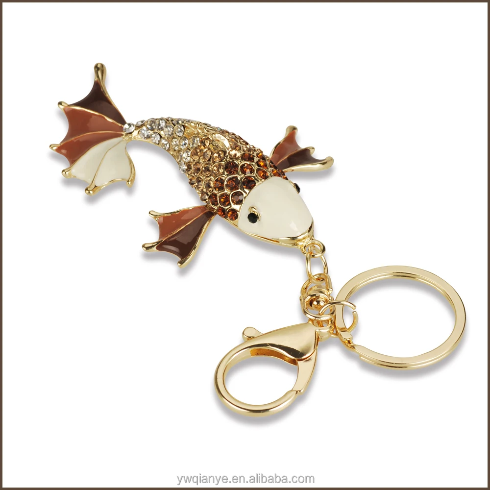 2015 Fashion Custom 3d Metal Fish Shaped Keychain Made In China Alibaba ...