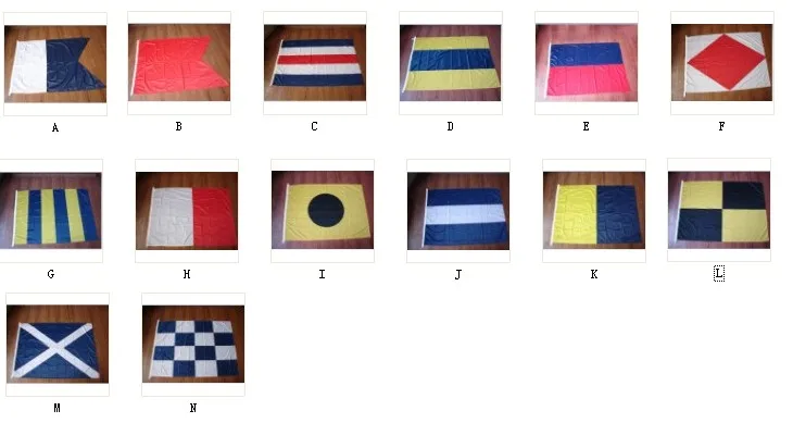 Marine Signal Flags Impa Standard International Code Signal Flags With ...