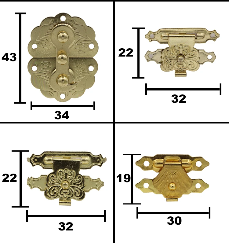 High-end Custom Jewelry Box Lock Small Jewelry Box Hardware - Buy ...