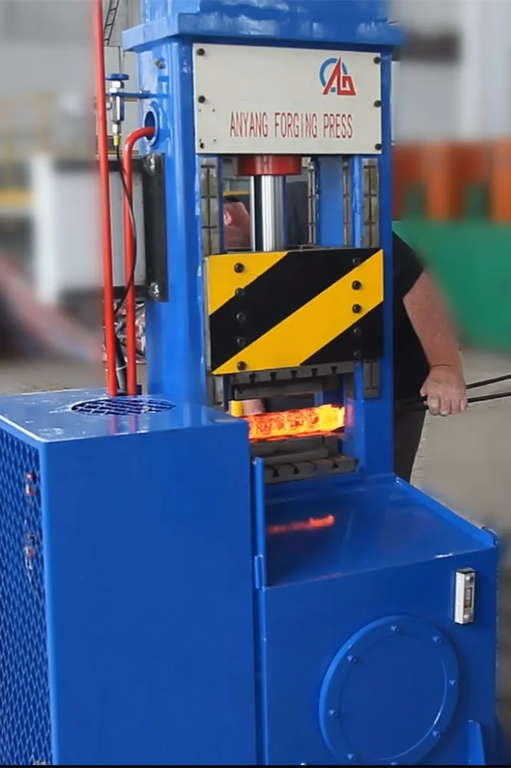 Small Blacksmith Hot Hydraulic Forging Press for Bladesmith Forge Blank ...