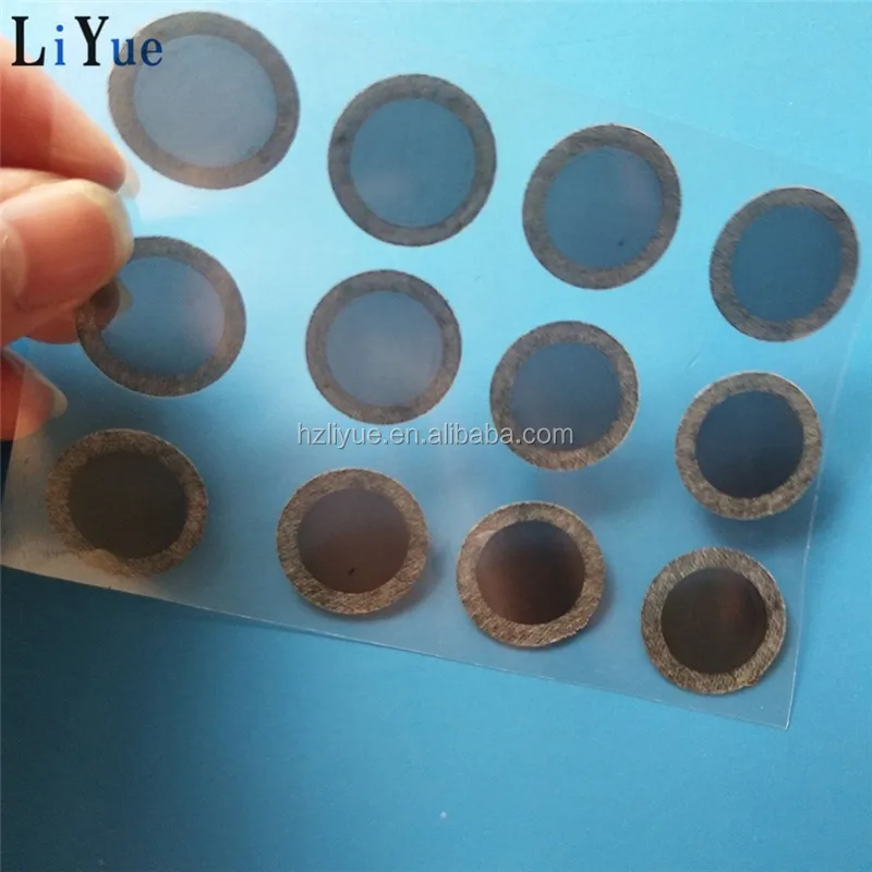 Buzzer Customize Size Black Waterproof Acoustic Vent Membrane