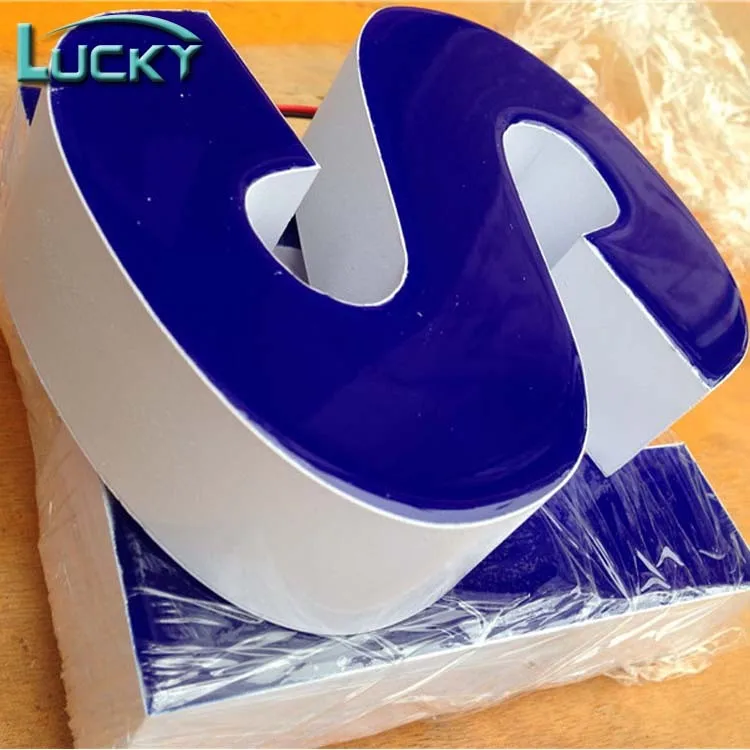 Front Illuminated Signs Outdoor Waterproof Led Channel Letter Epoxy ...