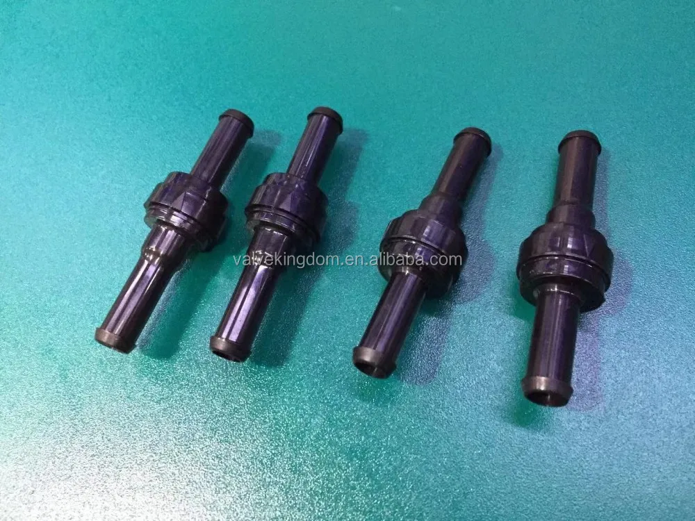 Small Plastic Spring Check Valve One Way Spring Valve Fuel Check Valve ...