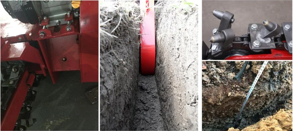 Trencher tractor pto sale,walk behind trencher,disc trencher Products ...