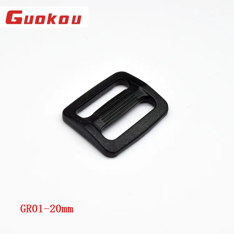 GR01 Customize Color Plastic Triangle Glide Buckles 32mm
