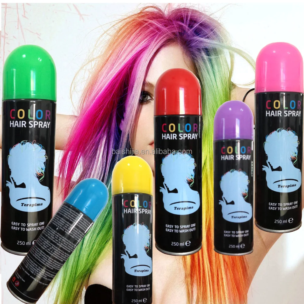Colorful Tints Hair Color Spray Party Hair Color Spray - Buy Party Hair ...