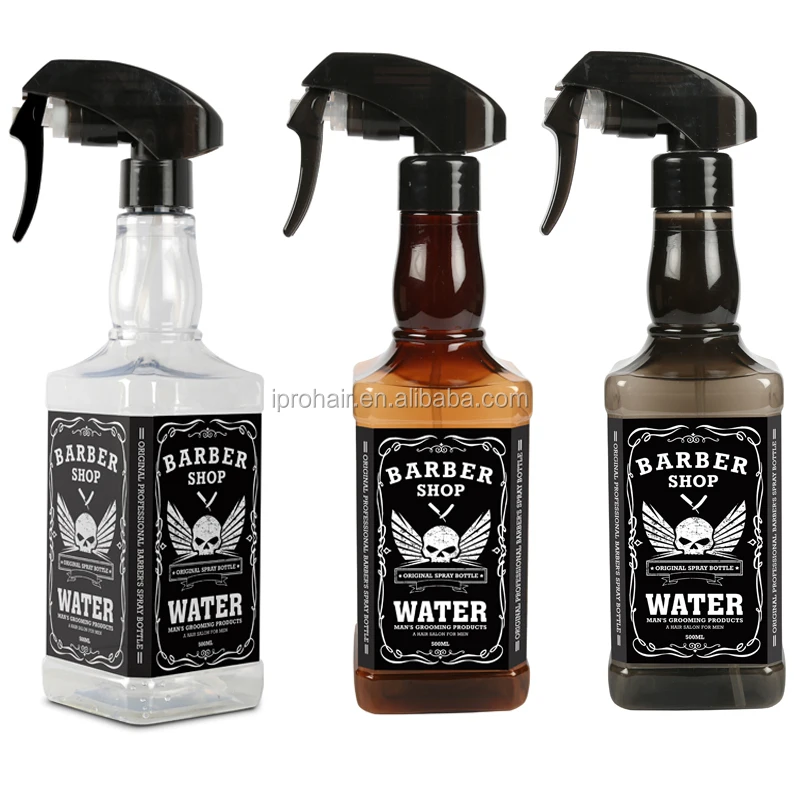 500ML Barber Shop Plastic Water Spray Bottle for Hair Dressing