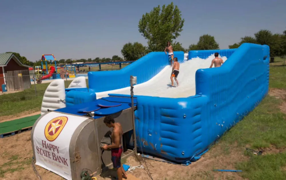 Water Theme Park Wave Pool Machine Crazy Surf Simulator Flowrider With ...