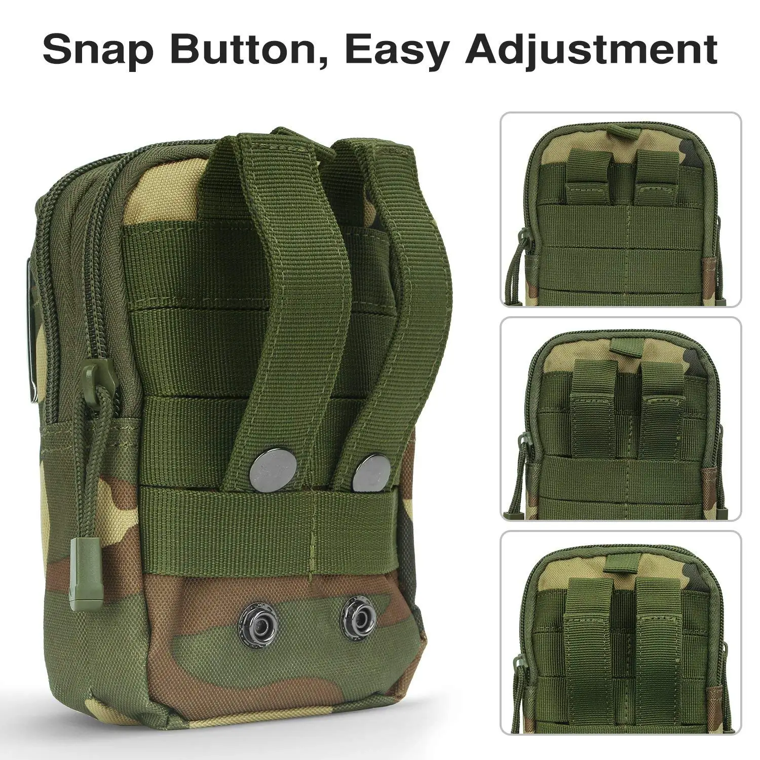 10x8x10 Bag - Compact Outdoor Pouch for Hiking & Travel