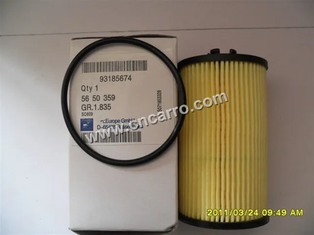 Piezas De Coche Para Filtro De Aceite Chevrolet 93185674 - Buy ...