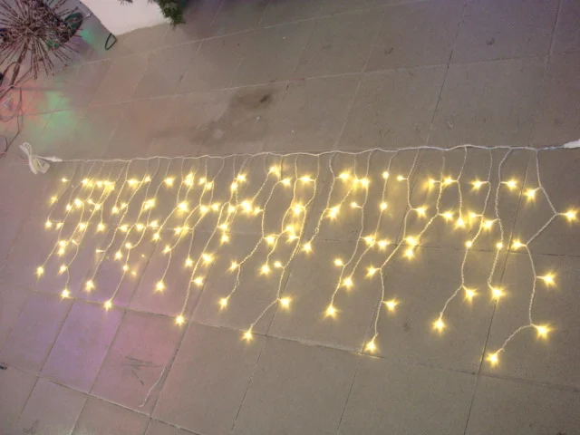 Fairy Lights Icicle - Durable, Colorful LED Dripping Lights