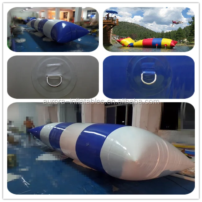 Inflatable Water Game - Jump Water Blob Pillow Tower