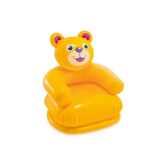 Intex 68556 Plastic Inflatable Happy Animal Chair Assortment Children ...