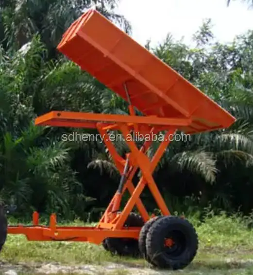 Self Loading Scissor Lift Oil Palm Farm Tractor - BOTA
